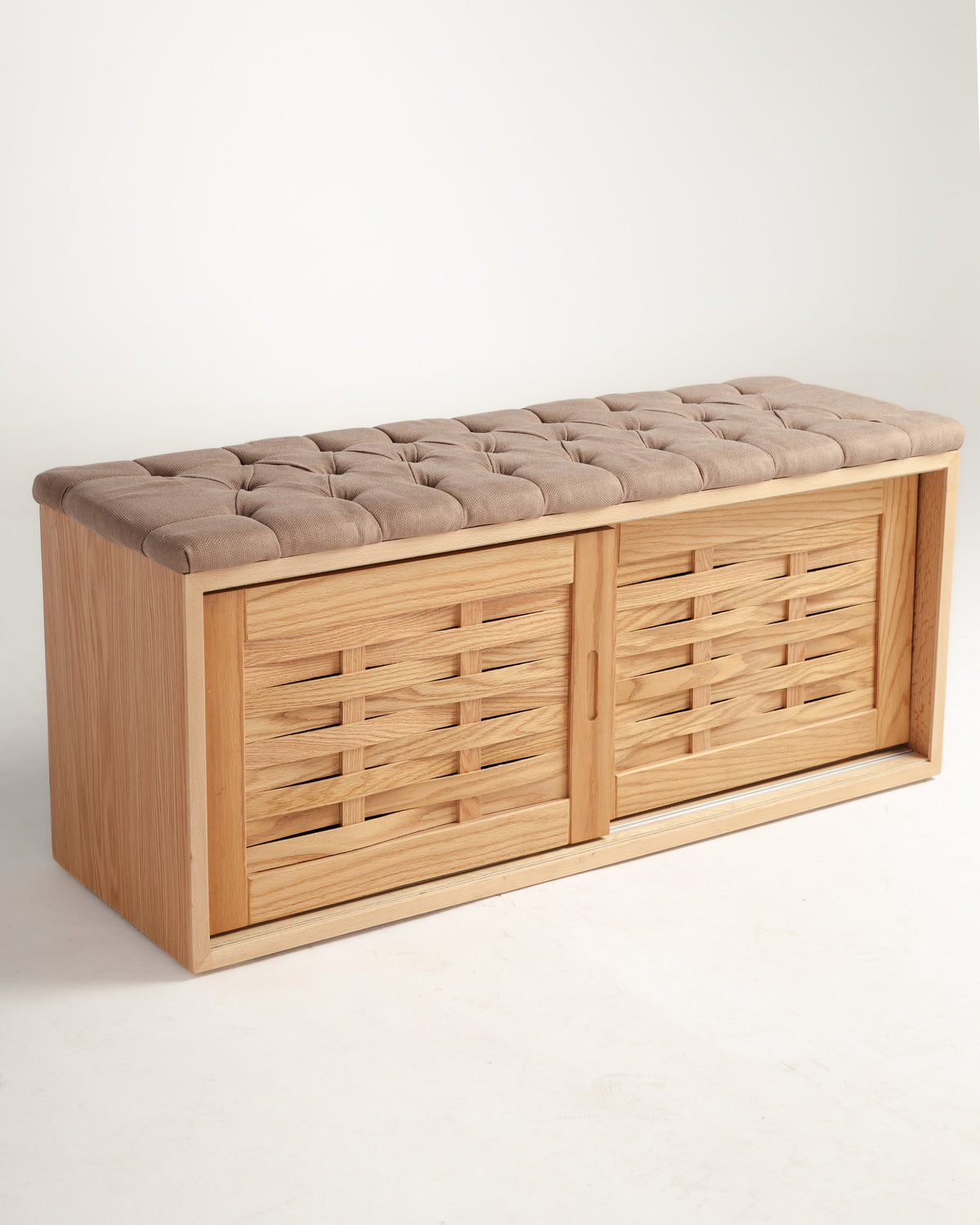 Oak Shoe Storage Bench UAE | Wasilaah